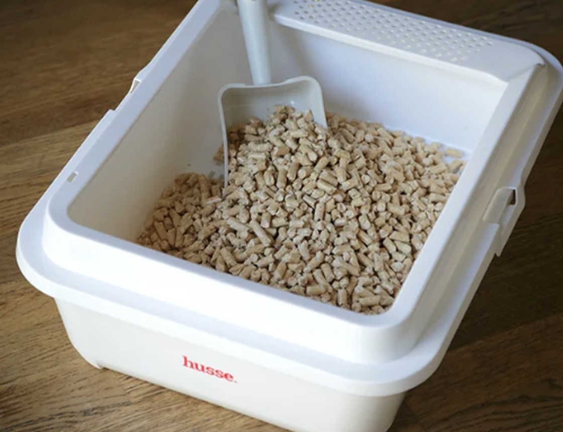 Litière végétale en granulés biodégradables et compostables - Ô Bocal ...